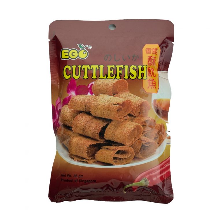 EGO Crispy Cuttlefish Snack 35g - EGO Foods