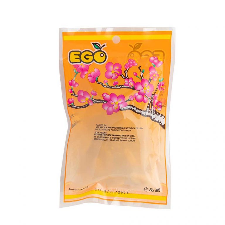 EGO Sweet Sour Snow Plum Slices 140g - EGO Foods