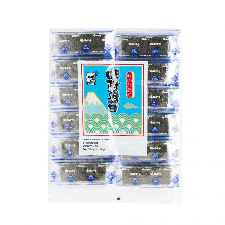 EGO Seasoned Seaweed (Box 5x100) - EGO Foods