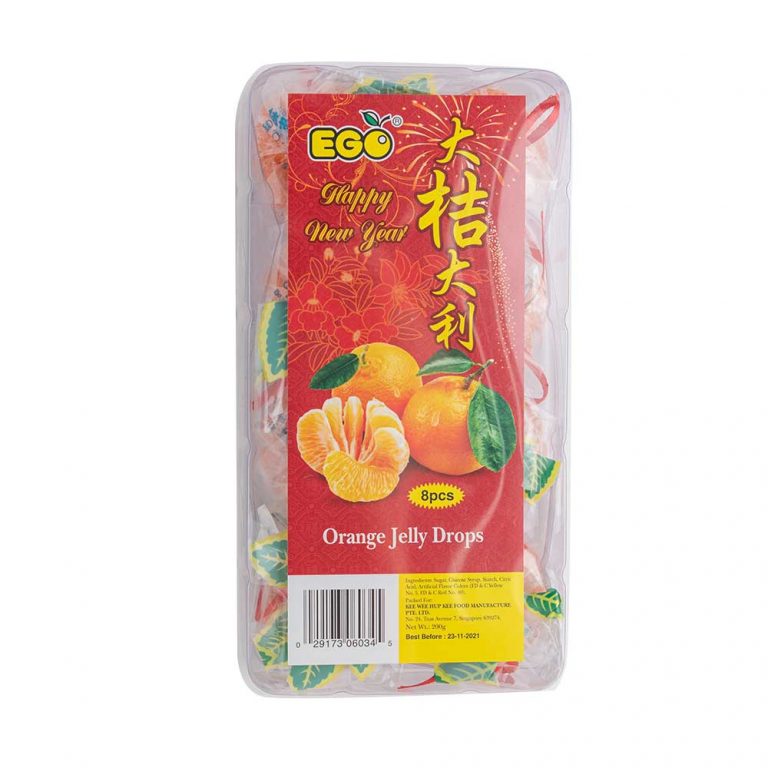 EGO Orange Jelly Drops - Gift Edition 200g - EGO Foods