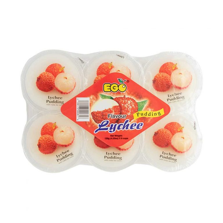 EGO Pudding - Lychee 6's 600g - EGO Foods