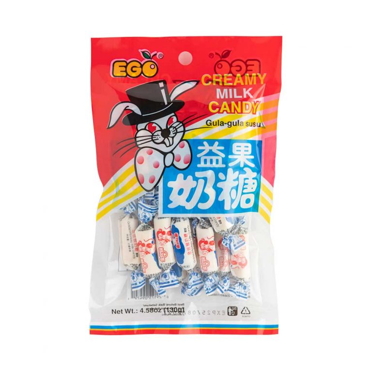 EGO Rabbit Candy - Milk Flavour 130g - EGO Foods
