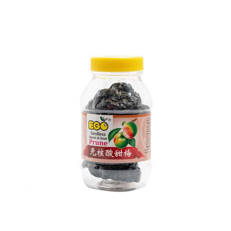 EGO Preserved Seedless Sweet & Sour Prune 100g - EGO Foods