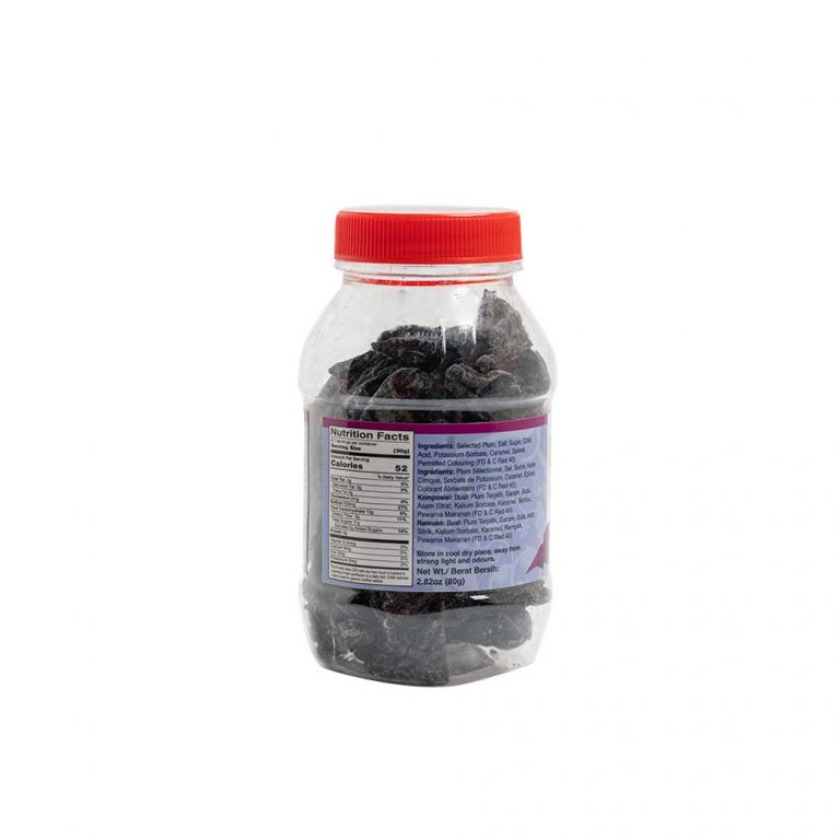 EGO Preserved Sour Prune Slices 80g - EGO Foods
